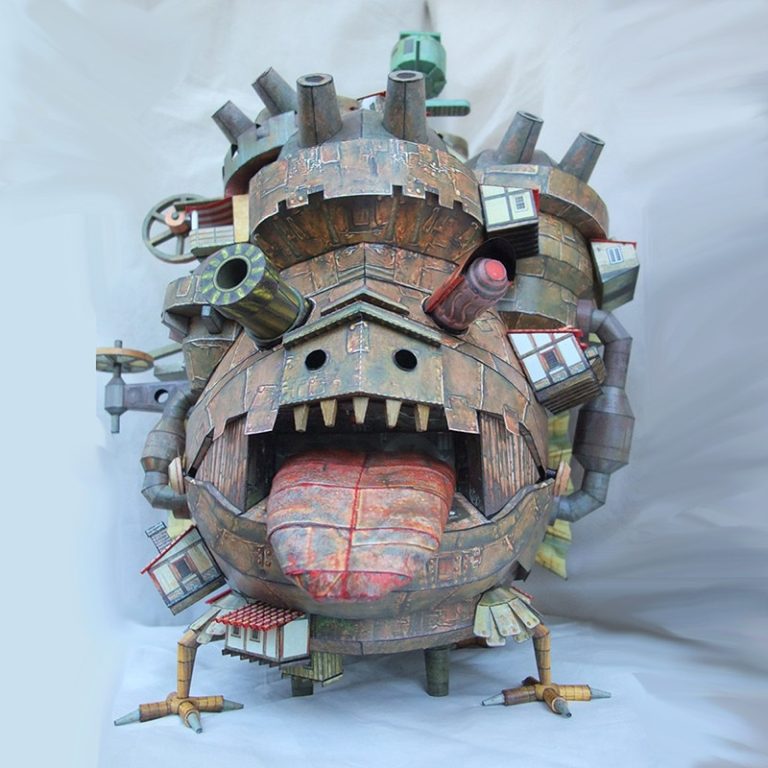 Studio Ghibli Howl's Moving Castle Papercraft Puzzle | Studio Ghibli Shop