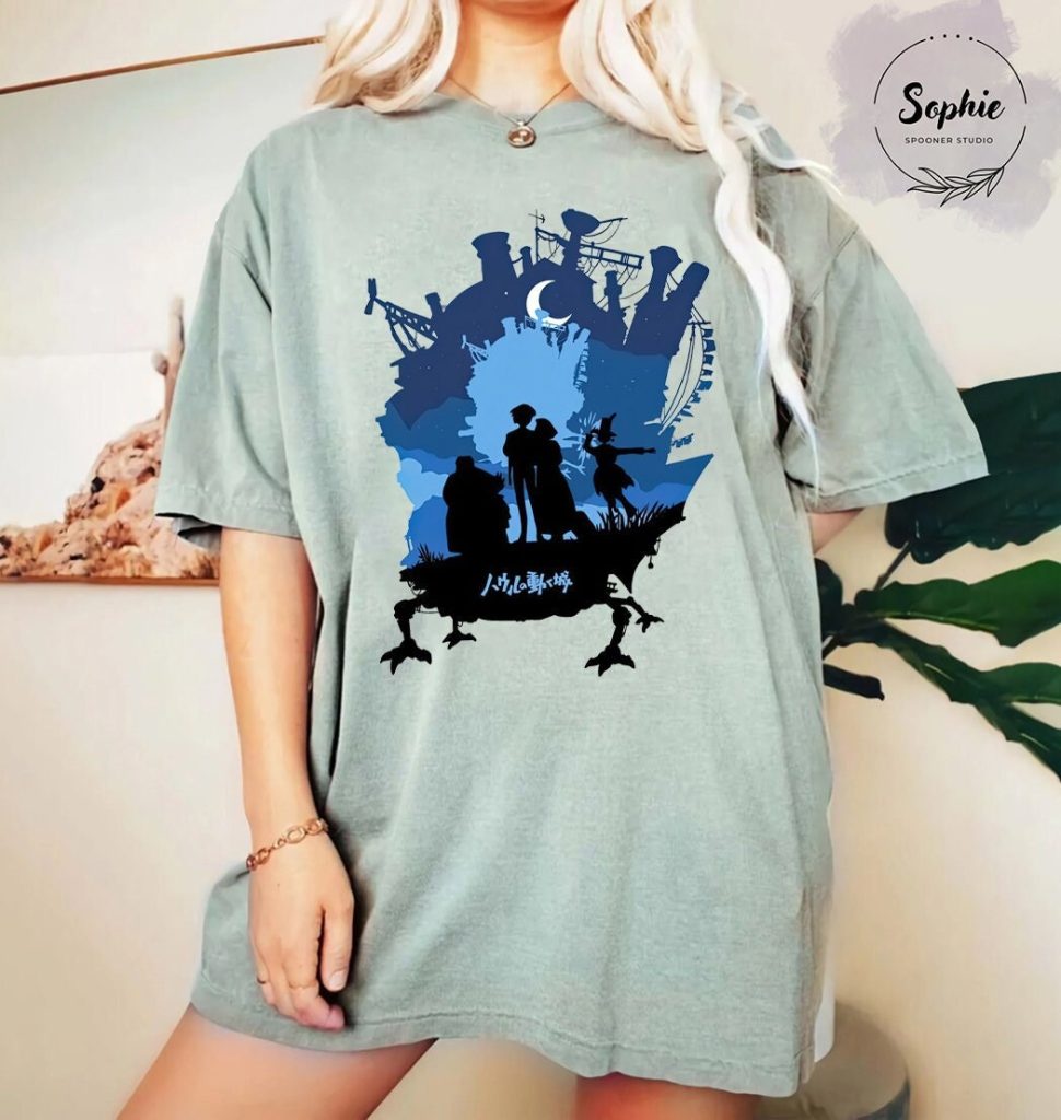 Howl’s Moving Castle T-Shirts Collection 2025